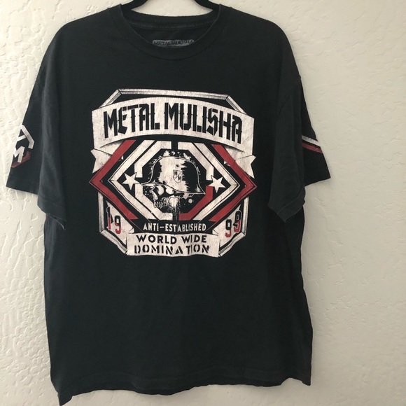 Metal Mulisha | Shirts | Metal Mulisha Mens Black Tshirt | Poshmark
